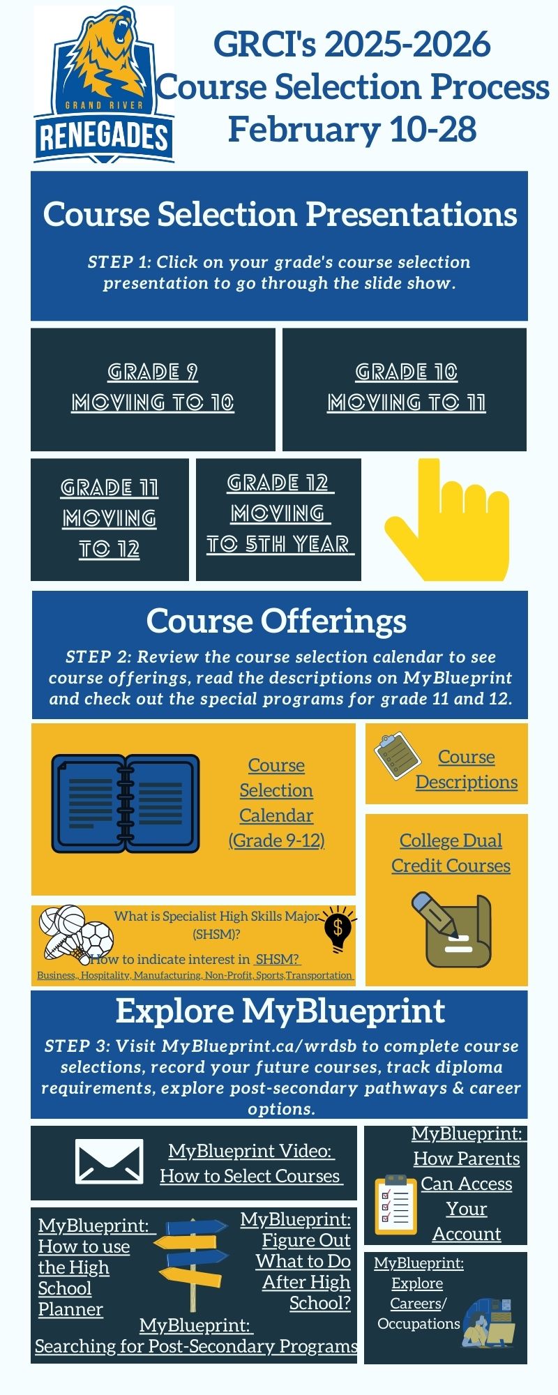 Course Selection, Course Changes and Course Calendar (Grand River ...